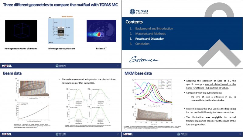 [Journal Club] Extension of matRadwith a modified microdosimetric kinetic model for carbon ion ...